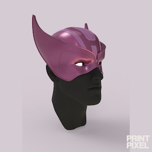 HAWKEYE Mask-digital Download - Etsy