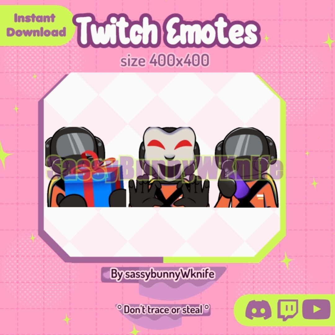 Lethal Company Emotes Update V.2 Animated / Twitch / Discord / Instant ...