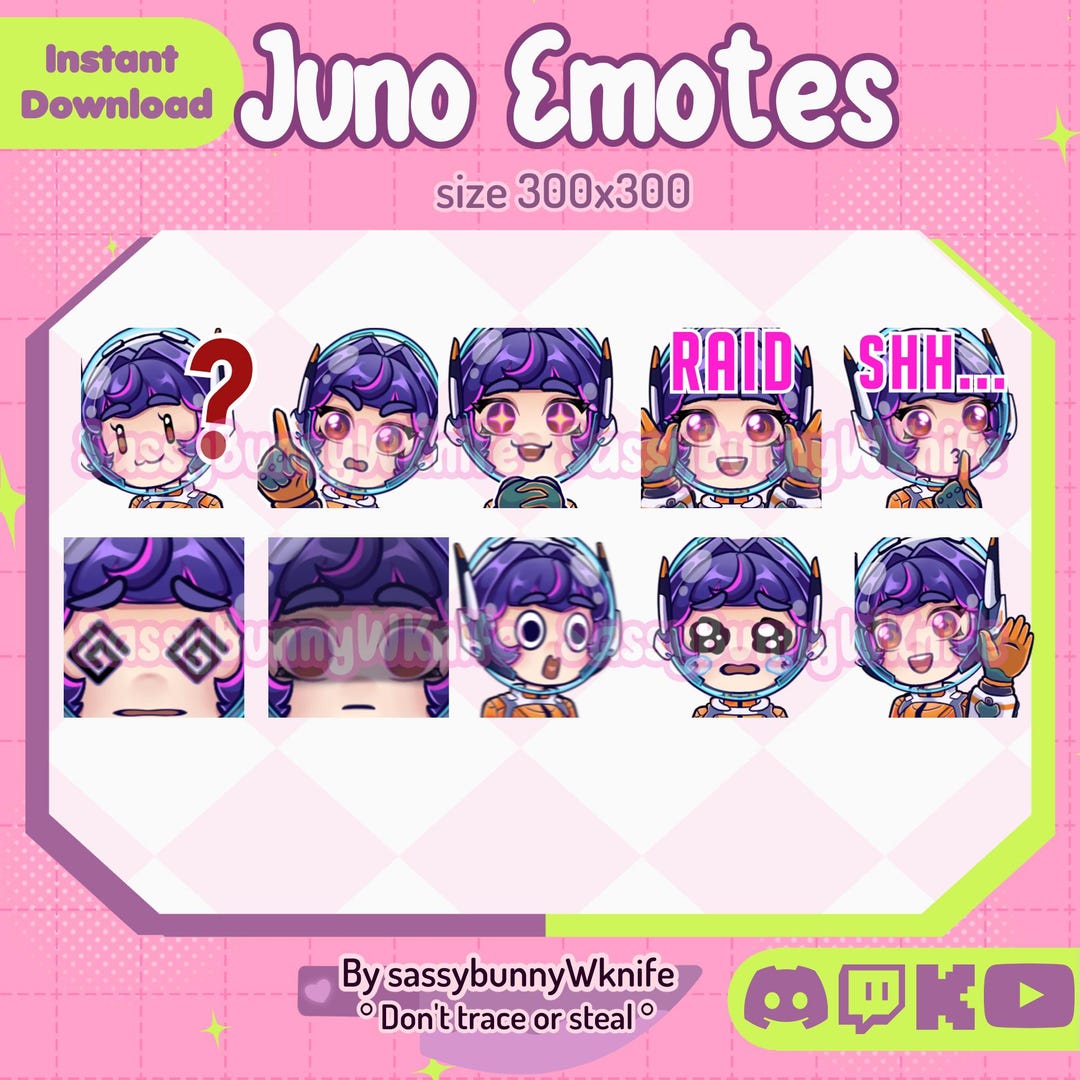 Juno / Emotes / Overwatch 2 / Twitch / Discord /Png / - Etsy España