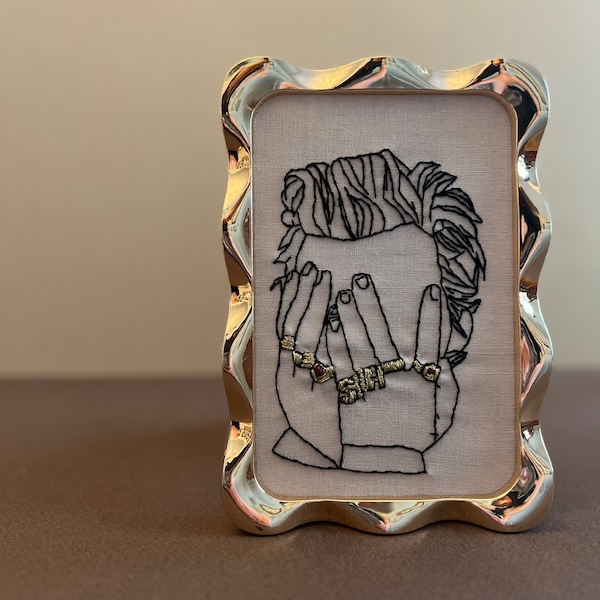 Harry Styles Embroidery - Etsy