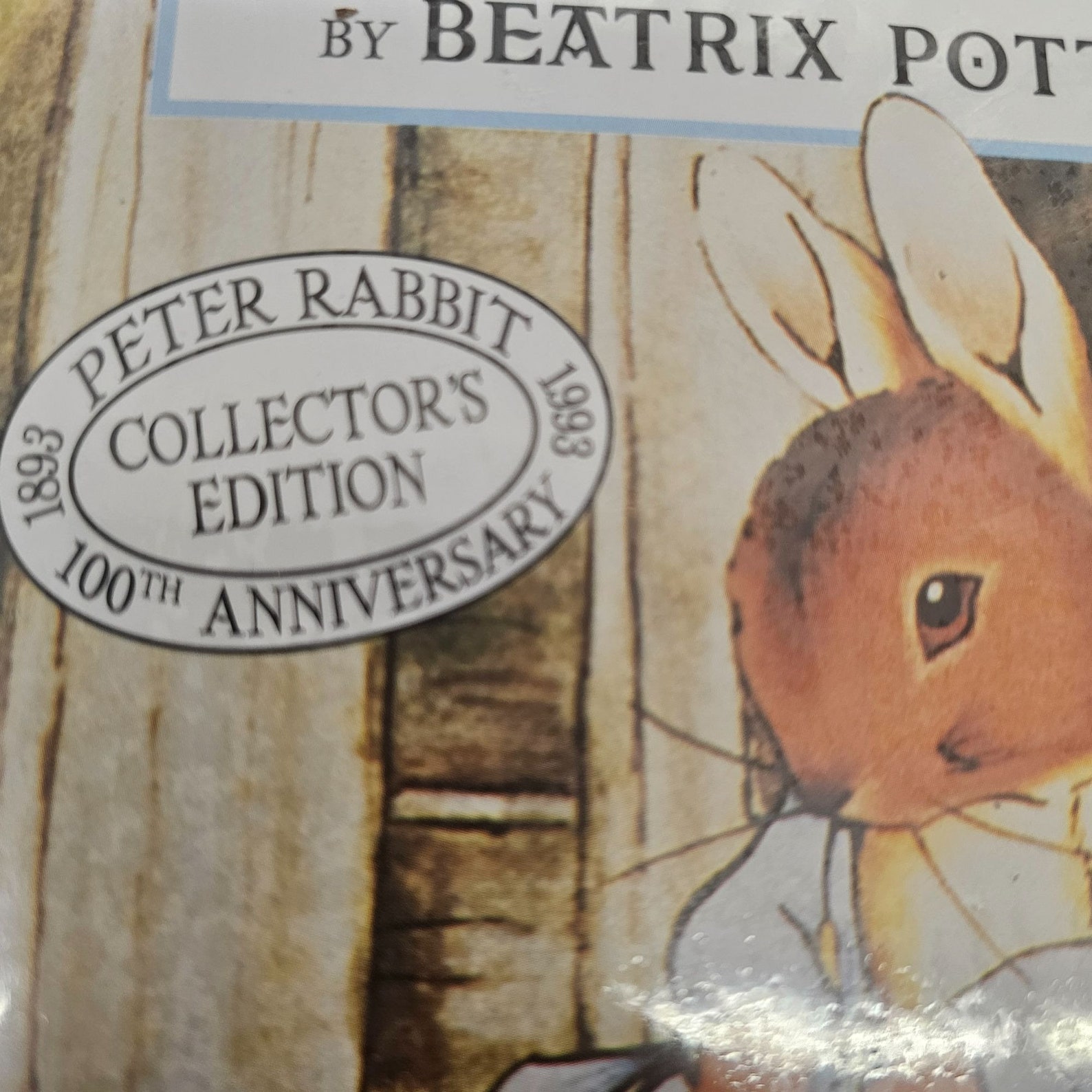 The Tale of Peter Rabbit & Benjamin Bunny by Beatrix Potter Color VHS ...