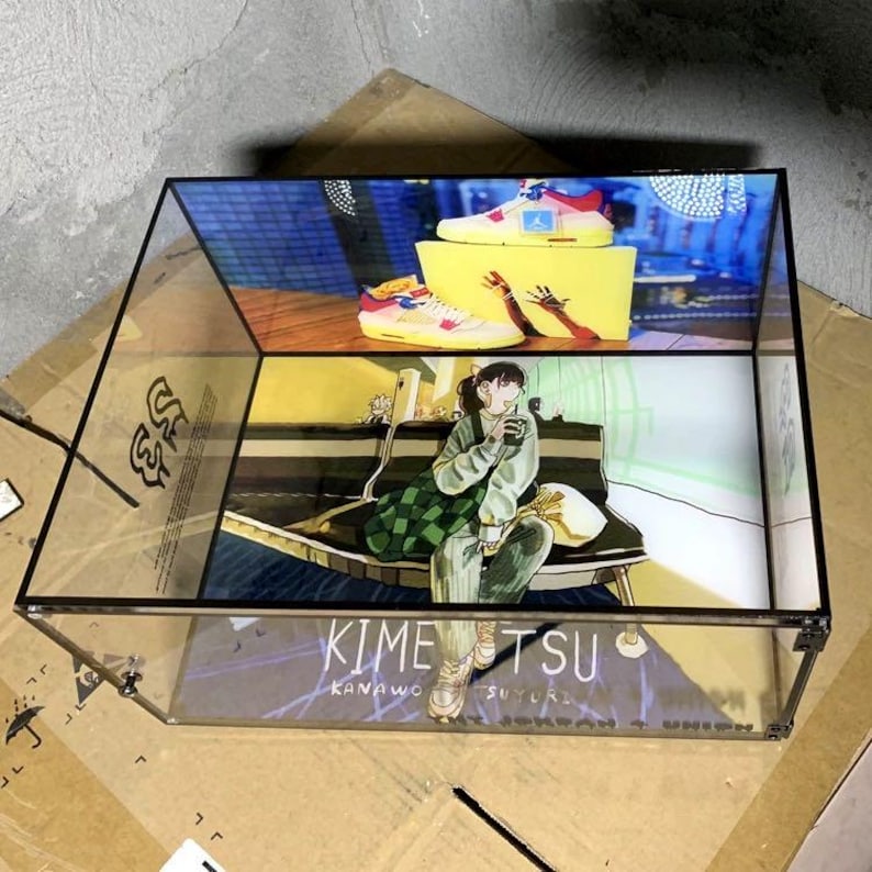 Shoe Box Storage Anti-oxidation Shoe Box Shoe Wall Basketball Shoes ...