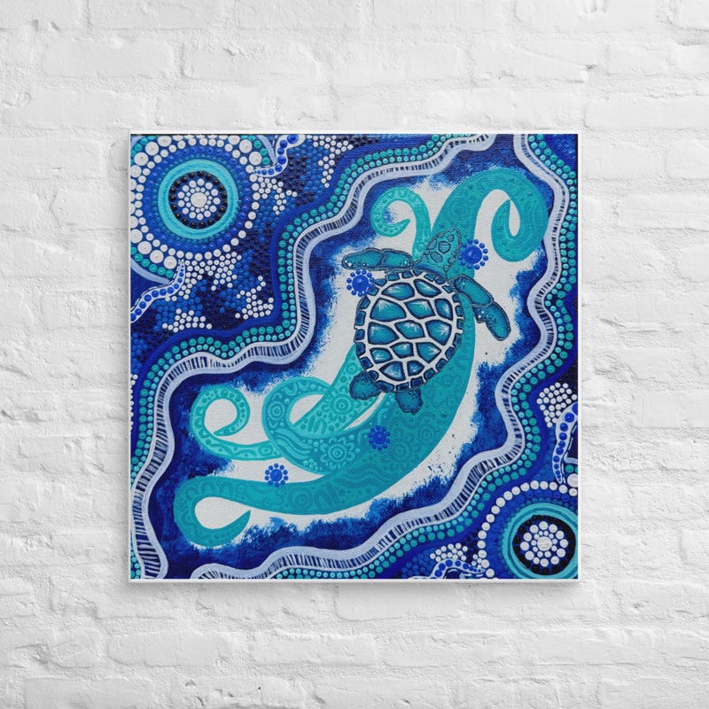 Aboriginal Art Turtles - Etsy Australia