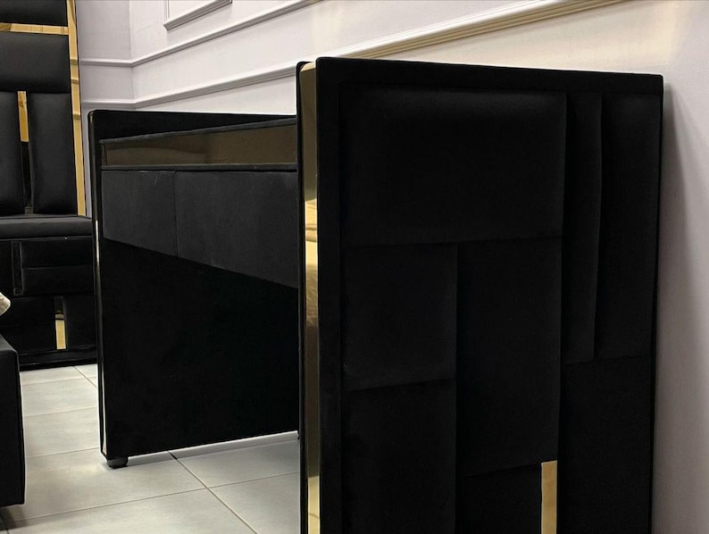 Bed Prime 2, Headboard of Any Size, Made to Order, Tufted Bed Frame ...