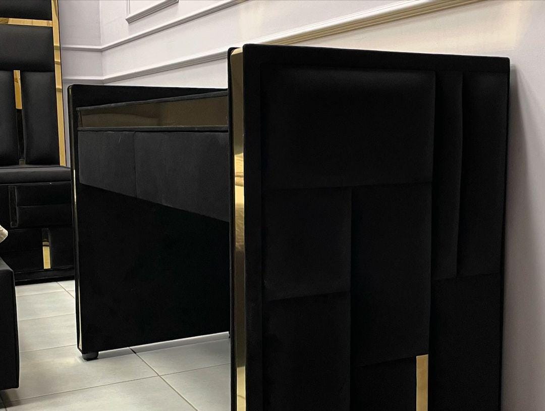 Bed Prime 2, Headboard of Any Size, Made to Order, Tufted Bed Frame ...