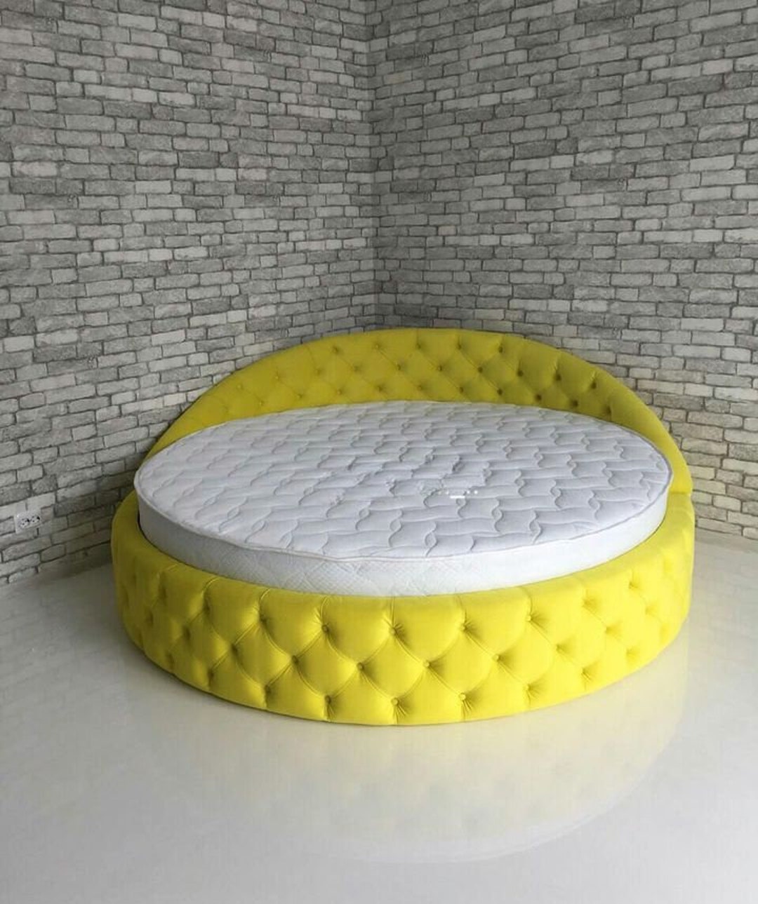 Round Bed Soho, Full Size, Queen Size, King Size, Custom Furniture ...