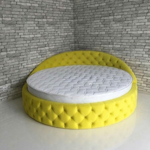 Round Bed Soho, Full Size, Queen Size, King Size, Custom Furniture ...