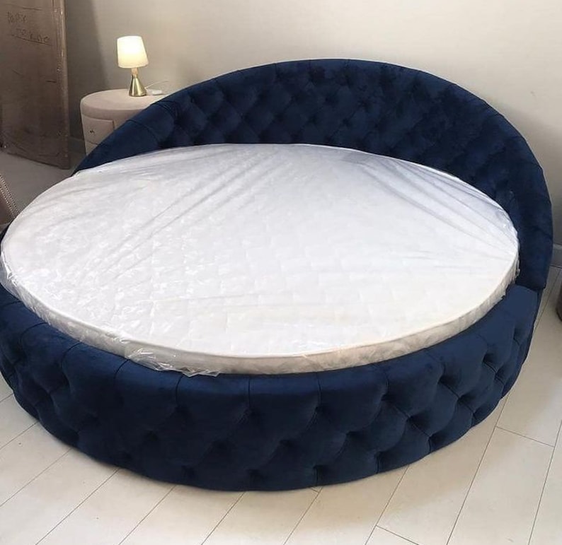 Round Bed Soho, Full Size, Queen Size, King Size, Custom Furniture ...