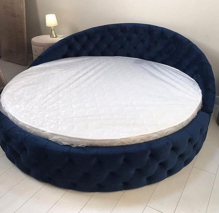 Round Bed Soho, Full Size, Queen Size, King Size, Custom Furniture ...