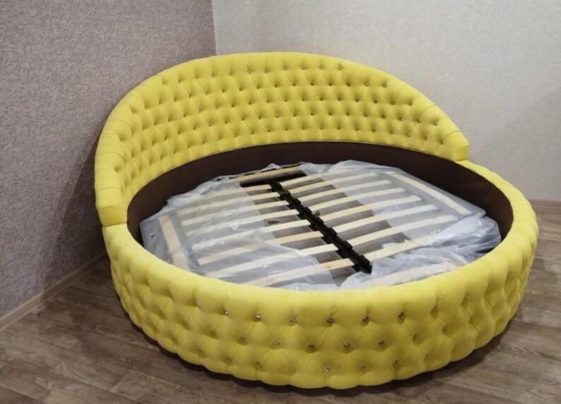 Round Bed Soho, Full Size, Queen Size, King Size, Custom Furniture ...