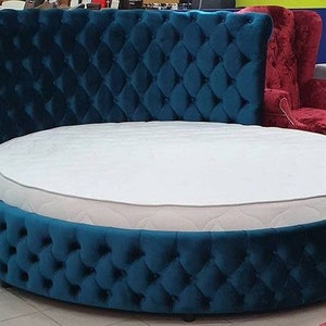 Round Bed Atlanta, Full Size, Queen Size, King Size, Made to Order ...