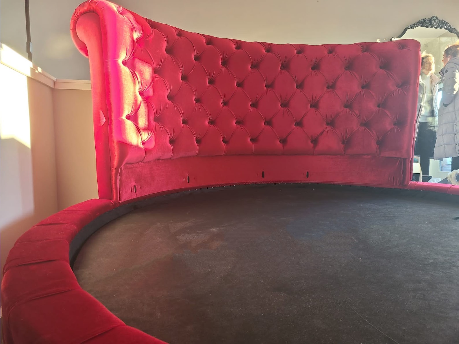 Round Bed Atlanta, Full Size, Queen Size, King Size, Custom Furniture ...