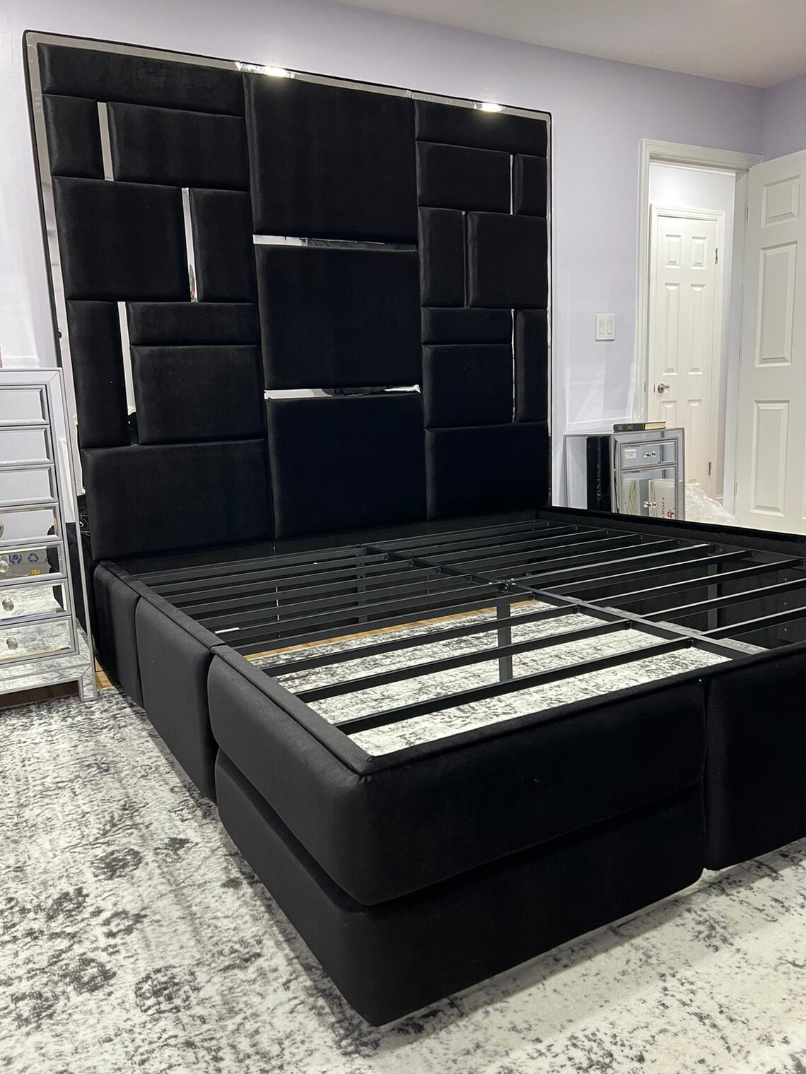 Bed Prime, Headboard of Any Size, Made to Order, Custom Furniture, Full ...