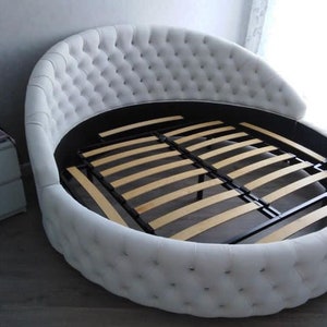 Round Bed Soho, Full Size, Queen Size, King Size, Custom Furniture ...