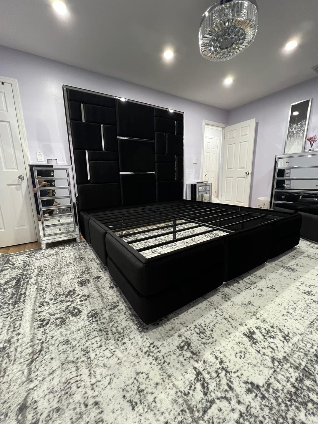 Bed Prime, Headboard of Any Size, Made to Order, Custom Furniture, Full ...