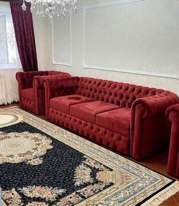Custom chesterfield sofa store