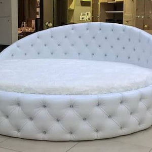 Round Bed Soho, Full Size, Queen Size, King Size, Custom Furniture ...