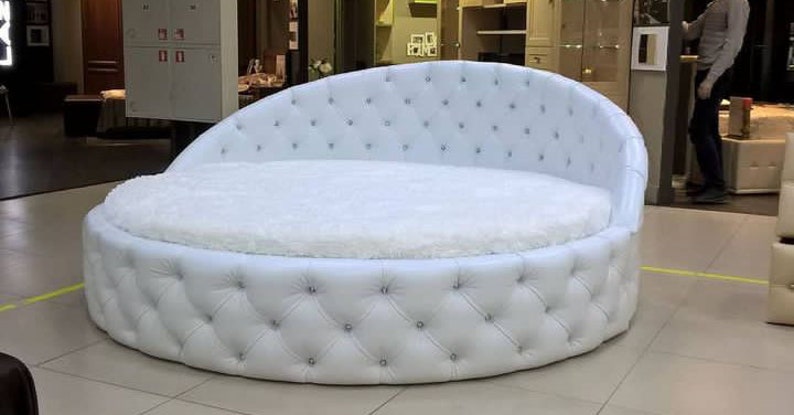 Round Bed Soho, Full Size, Queen Size, King Size, Custom Furniture ...