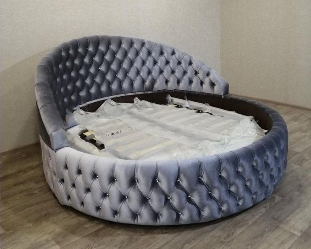 Round Bed Soho, Full Size, Queen Size, King Size, Custom Furniture ...