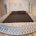 Round Bad Angelina King Queen Full Size Any Color Custom Bed, Circle ...