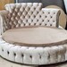 Round Bed Amelia, Full Size, Queen Size, King Size, Custom Furniture ...