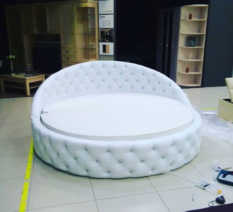 Round Bed Soho, Full Size, Queen Size, King Size, Custom Furniture ...