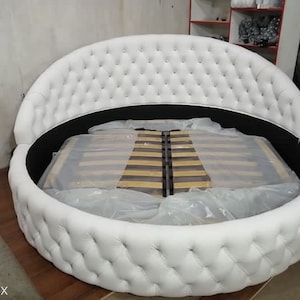 Round Bed Soho, Full Size, Queen Size, King Size, Custom Furniture ...