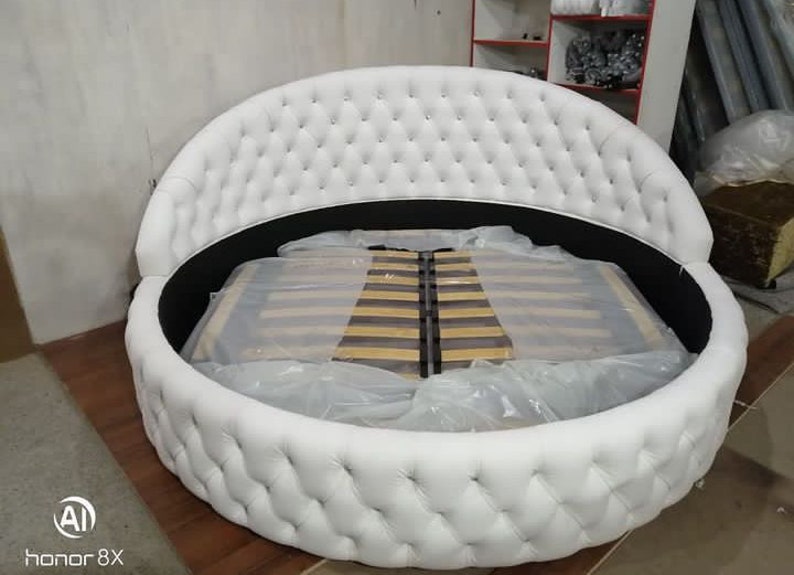 Round Bed Soho, Full Size, Queen Size, King Size, Custom Furniture ...