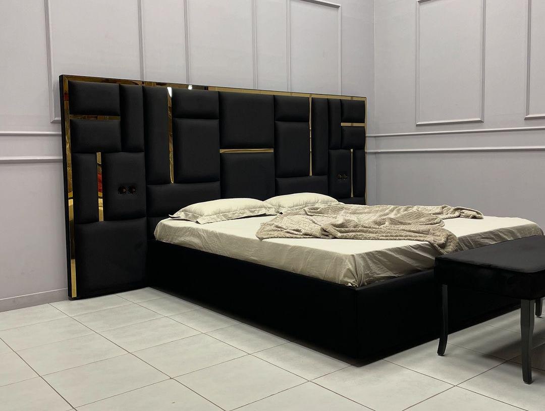 Bed Prime 2, Headboard of Any Size, Made to Order, Tufted Bed Frame ...