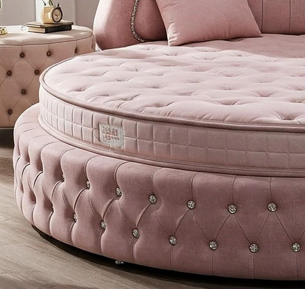 Round Bed , Headboard of Any Size, Made to Order, Custom Furniture ...
