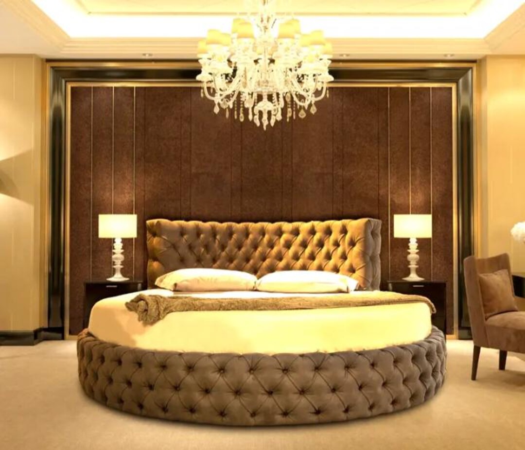 Bed Atlanta -2, Headboard of Any Size, Made to Order, Custom Furniture ...