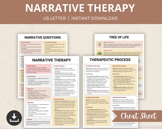 Tree of Life Therapy Activity | Printable Download | PDF Download ...