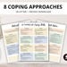 8 Types of Coping Skills Toolkit for Emotional Regulation, Coping ...