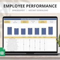 Employee Performance Evaluation Template, Employee Performance Review ...