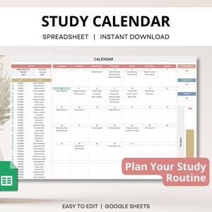 Student Planner Spreadsheet, Assignment Tracker, Homework Tracker ...