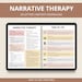 Narrative Therapy Cheat Sheet, Narrative Life Story, Tree of Life ...