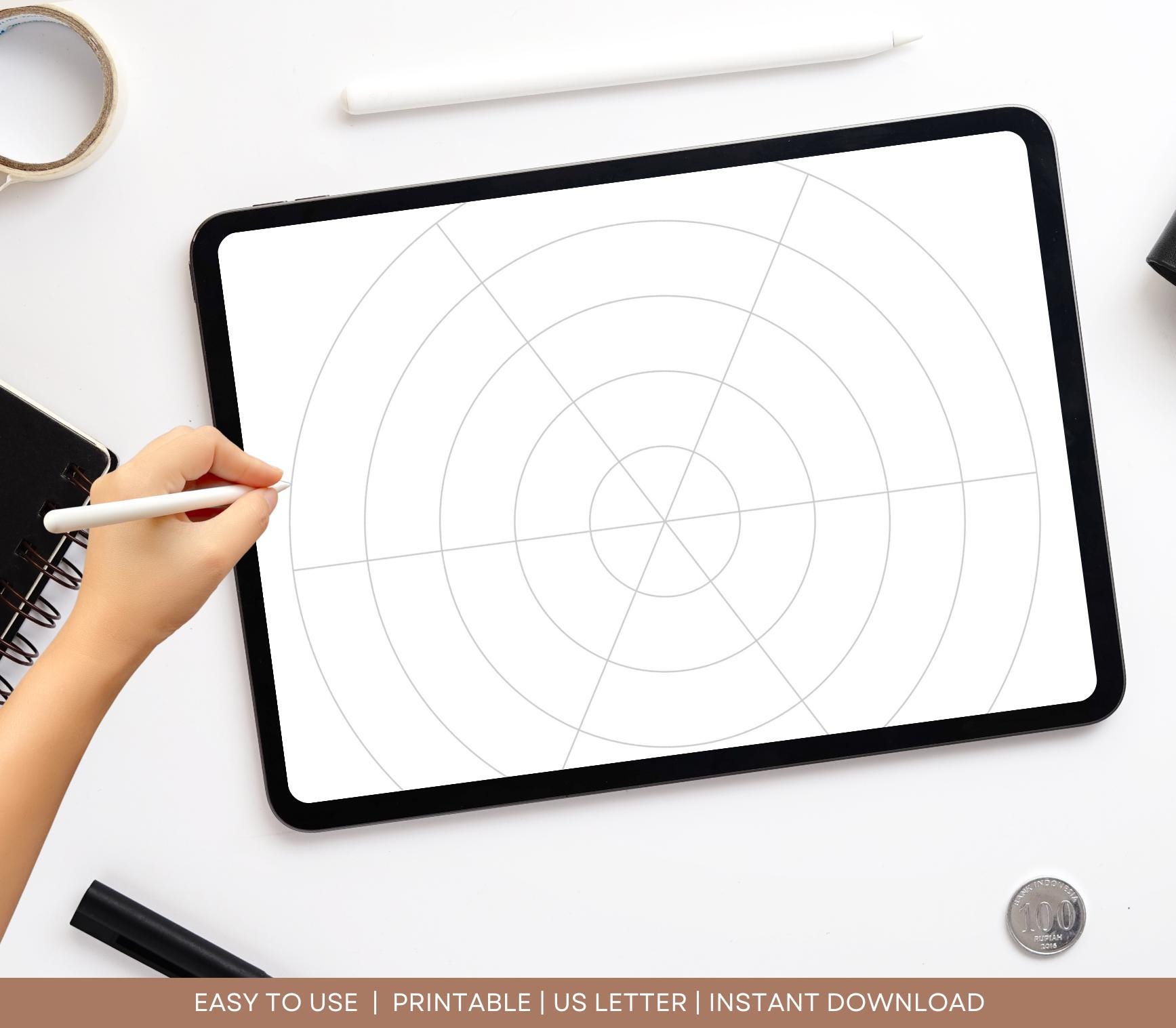 Mandala Grid Sheets, Mandala Practice Sheets, Mandala Training Sheets ...
