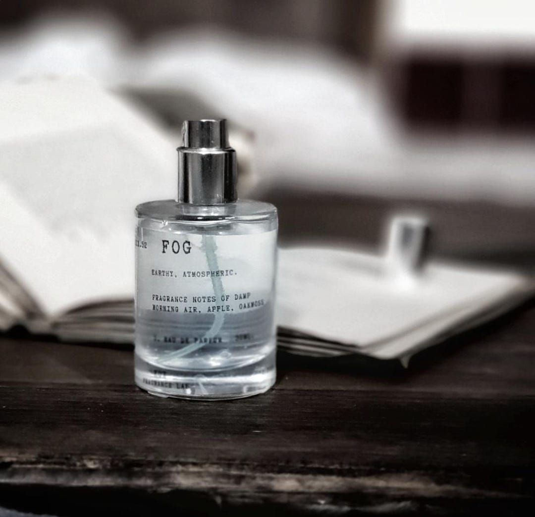 Fog Perfume. Fragrance Notes of Damp Morning Air, Apple, Oakmoss ...