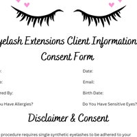 Eyelash Extension Style Guide, Lash Extension Guide, Printable, Eyelash ...