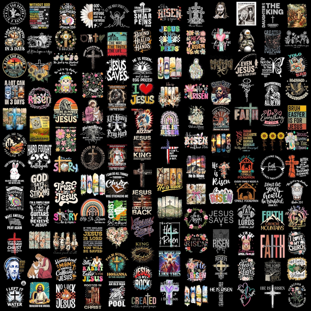 150+ Christian Jesus Bible Verse Png Bundle, Religious Png, Jesus Png ...