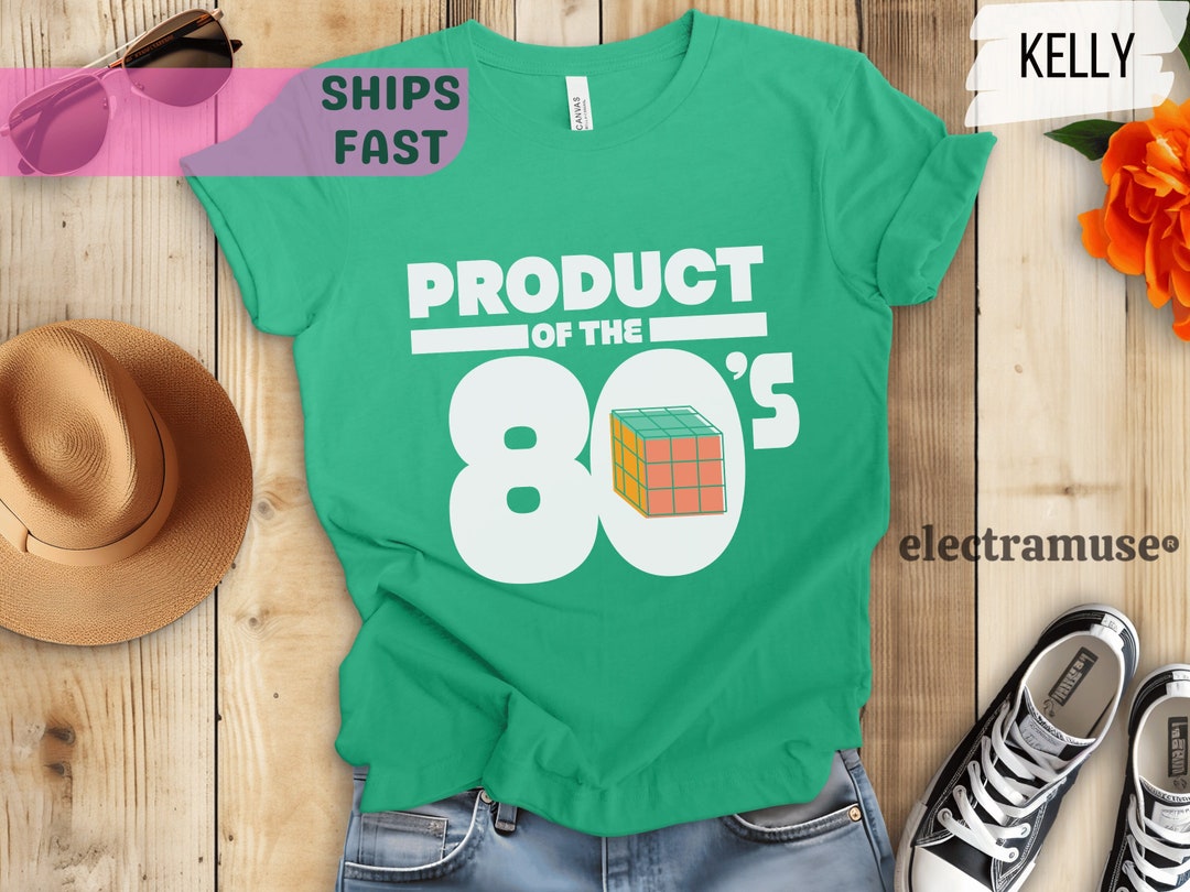 Product of the 80's Shirt 80s Gifts Retro 80s Shirt 80s - Etsy