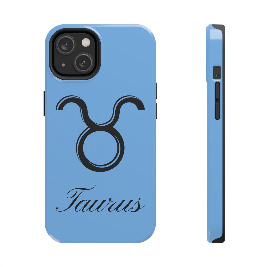 Taurus Phone Case - Zodiac Sign - Tough Phone Cases - Etsy
