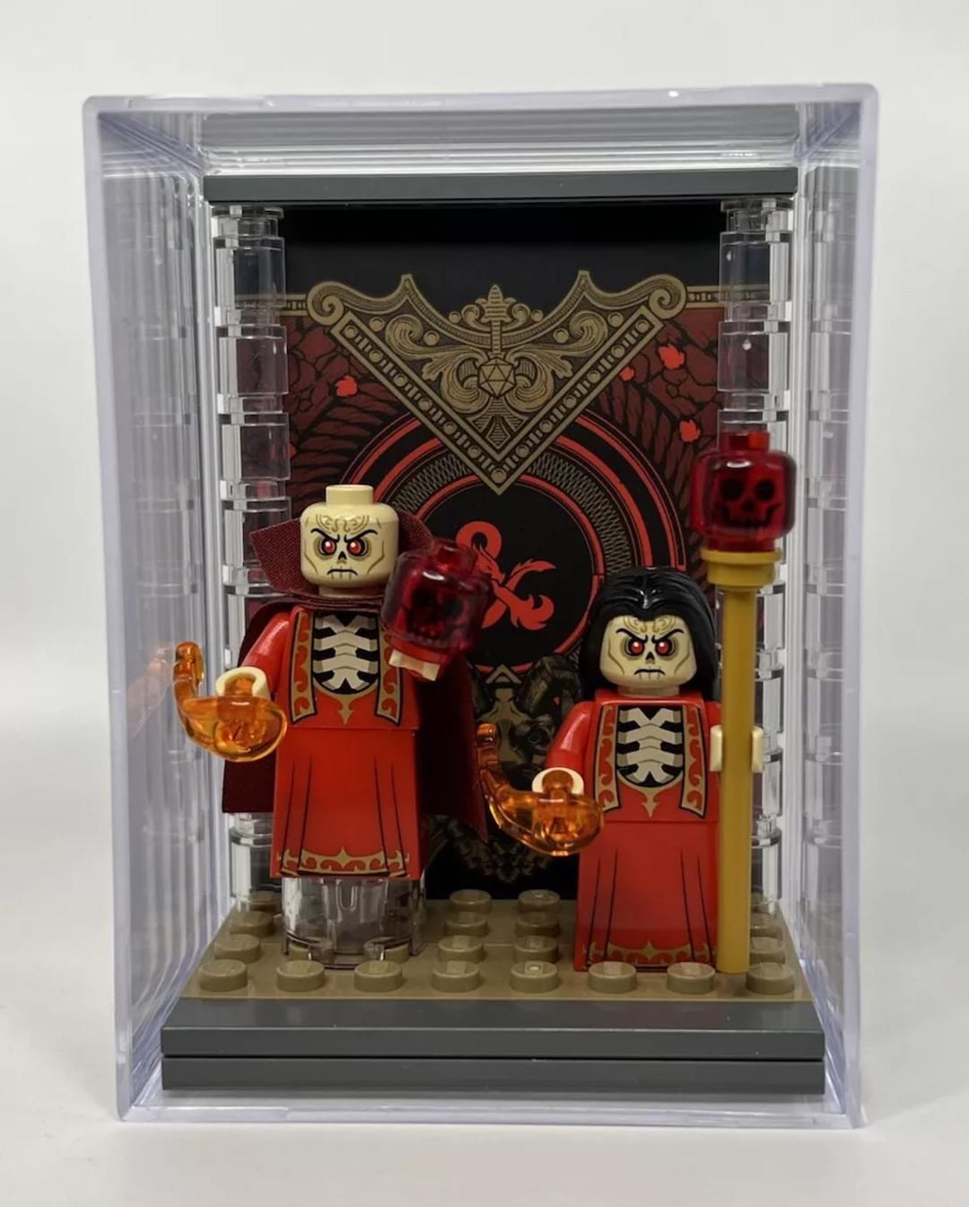 Lego Dungeons and Dragons Fantasy Szass Tam and Bride Minifigure ...