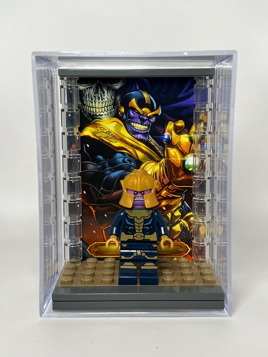 Lego Marvel Thanos Minifigure Display Case Limited Edition Force Pack ...