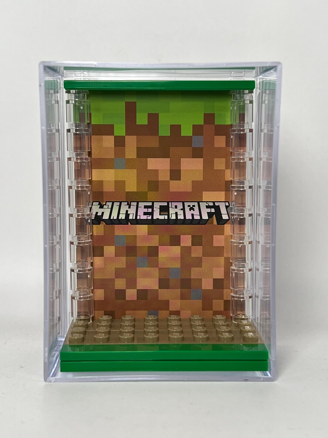 Lego Minecraft Minifigure Display Case NO MINIFIG INCLUDED - Etsy