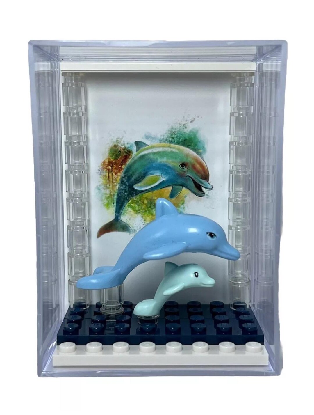 Lego Dolphins Minifigure Display Case Limited Edition Force Pack - Etsy