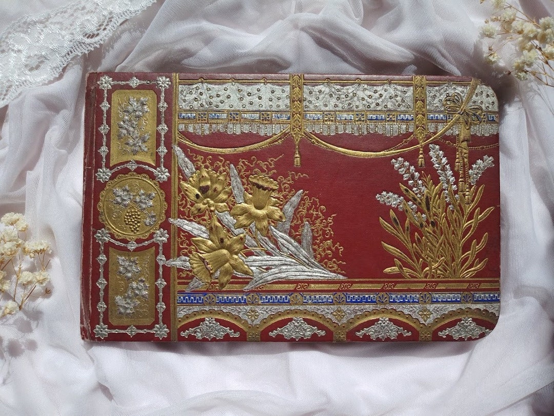 Stunning Antique Victorian Autograph Book I 1800s Book I Victorian Era ...