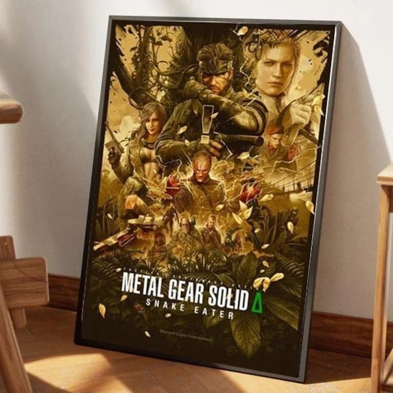 Metal Gear Solid 3 Posters - Etsy