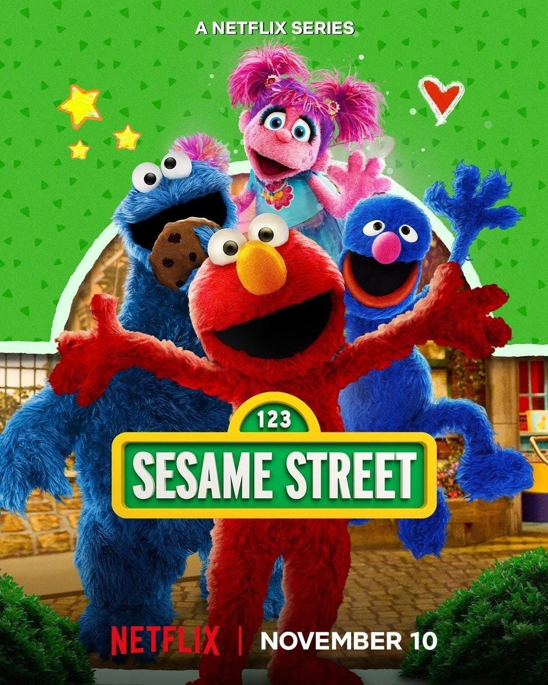 Poster for ‘sesame Street’ Season 56 - Etsy