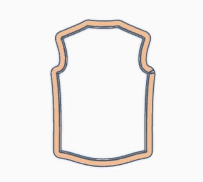 Digital STL Files 80.5mm Afl Football Guernsey Cookie/fondant/clay ...